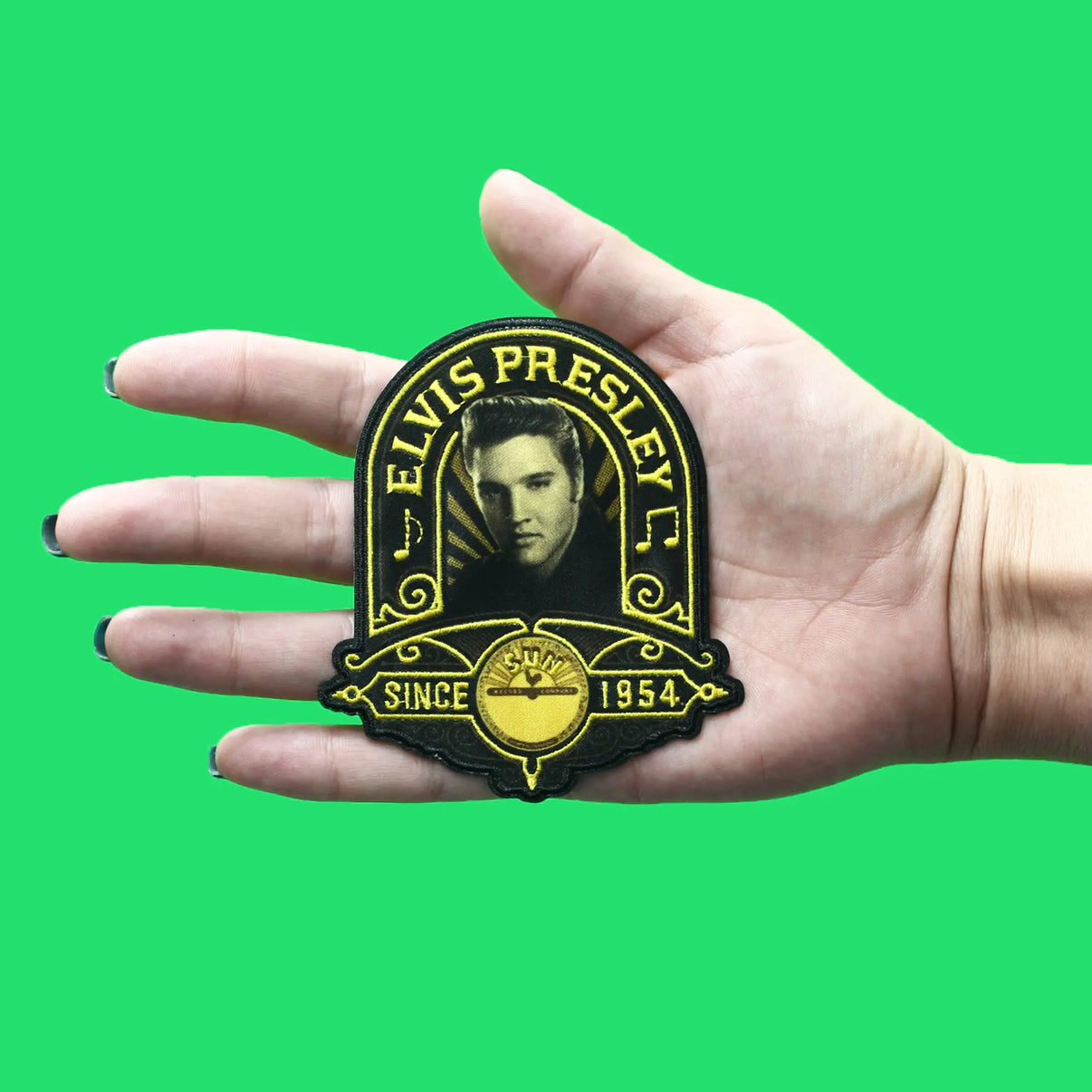 Elvis Presley Since 1954 Patch Legend Rock King Embroidered Iron on ...