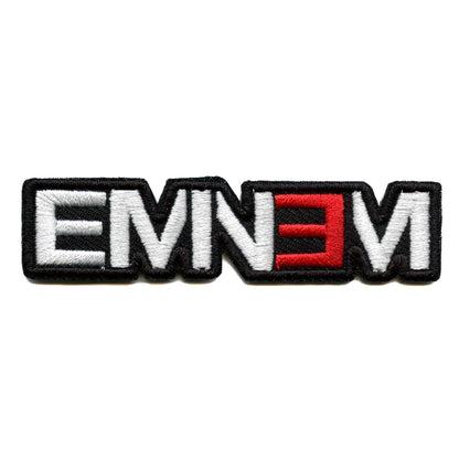 Eminem Cut Out Logo Patch Hip Hop Rapper Album Embroidered Iron On ...