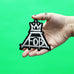 Fall Out Boy Patch FOB Crown Logo Embroidered Iron On – Patch Collection