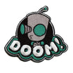 Invader Zim Gir's "Doom" Embroidered Iron On Patch – Patch Collection