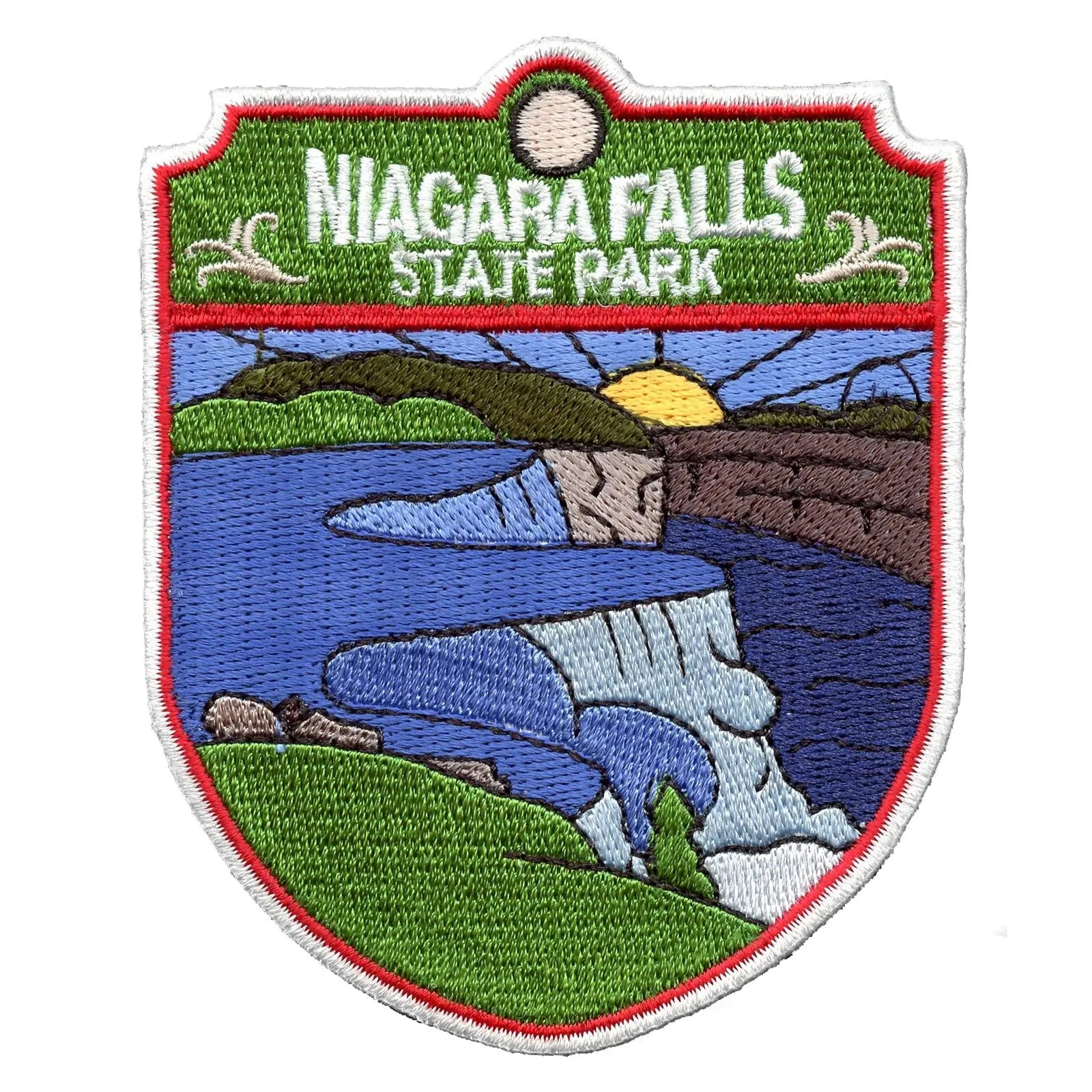 Niagara Falls National Park Travel Patch Embroidered Iron On Patch ...