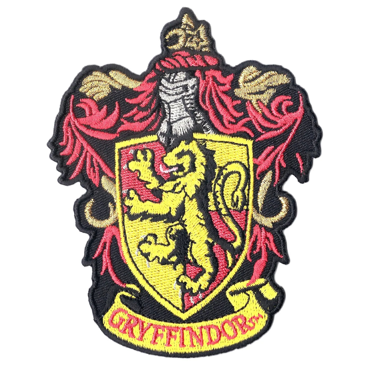 Harry Potter Gryffindor Crest Embroidered Iron On Patch – Patch Collection