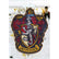 Harry Potter Gryffindor Crest Sublimated Embroidered Iron On Patch ...