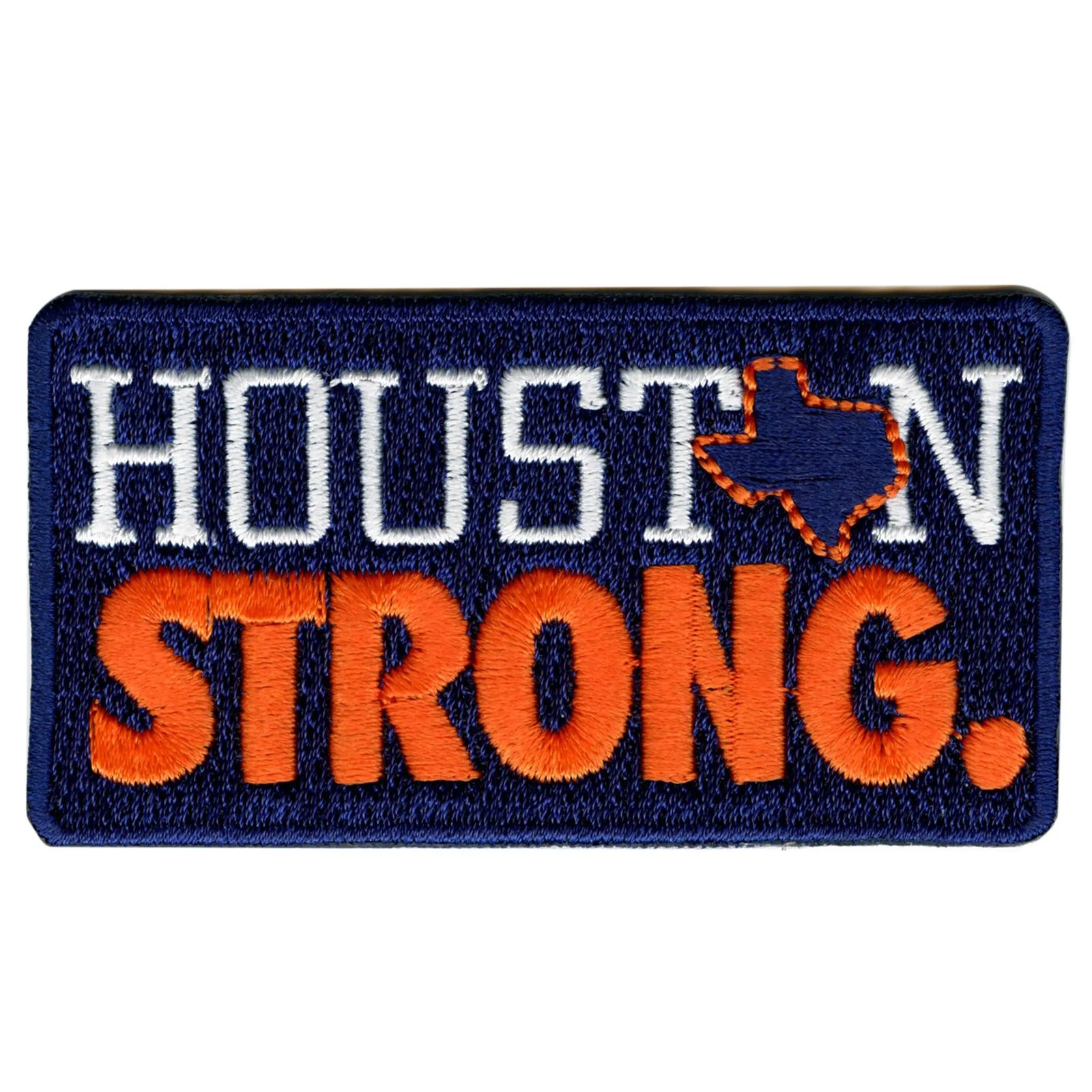 Houston Texas Strong Box Embroidered Iron on Patch – Patch Collection