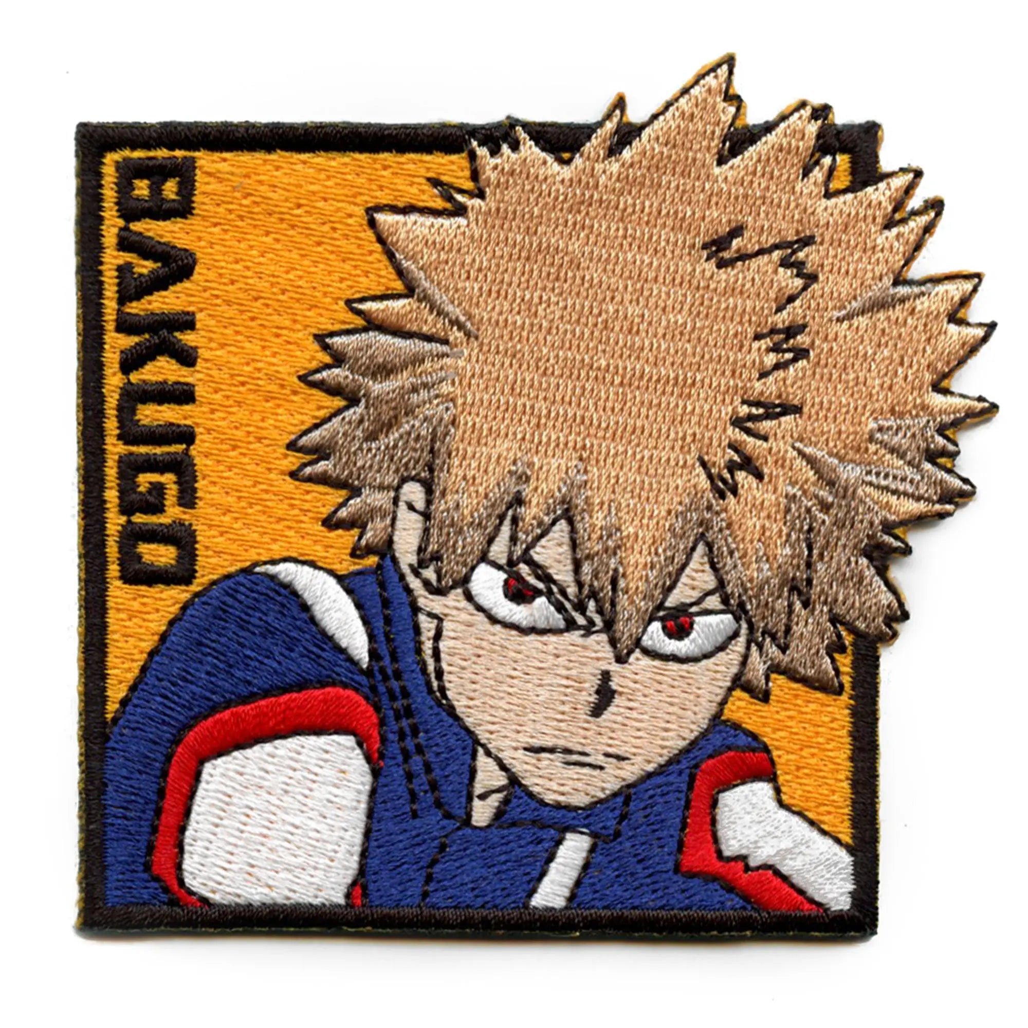 My Hero Academia Patch Portrait Bakugo Box Embroidered Iron On – Patch ...