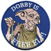 Harry Potter Dobby Is A Free Elf Embroidered Iron-on Patch – Patch ...