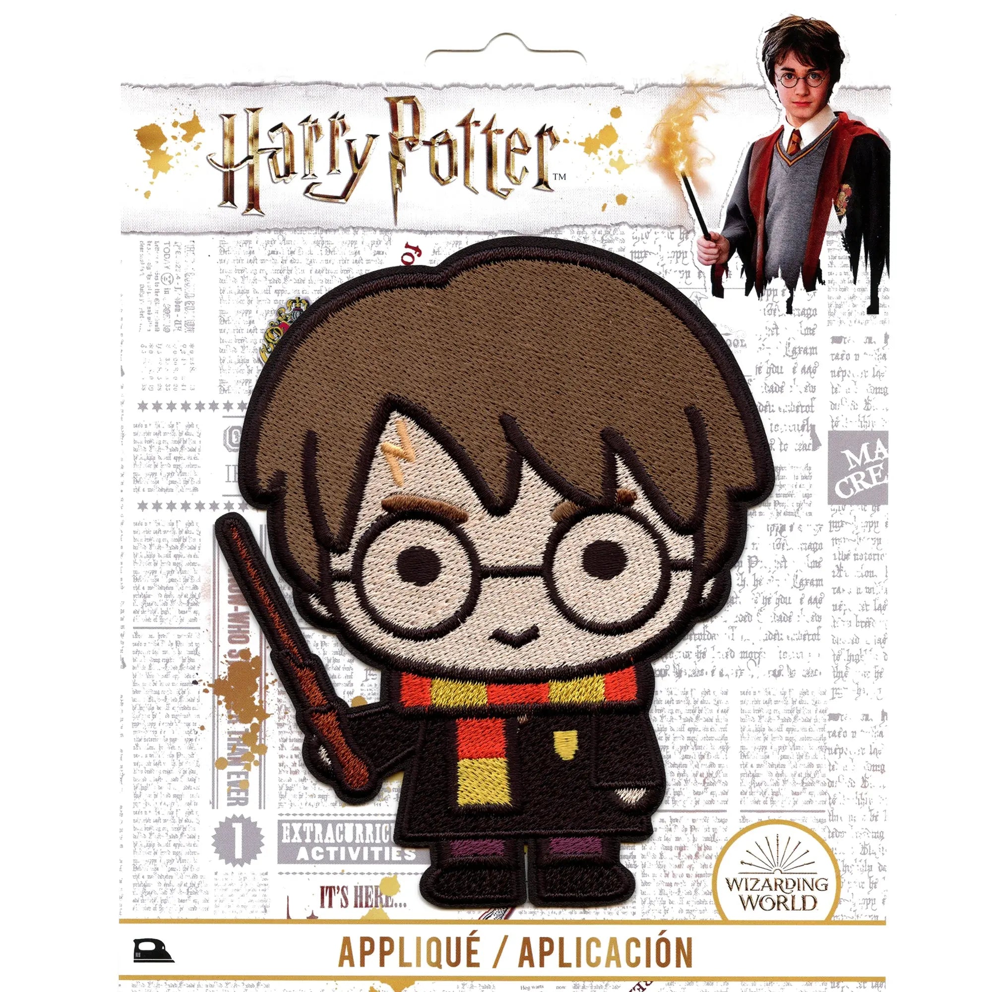 Official Harry Potter Patch Full Body Emoji Embroidered Iron On – Patch ...