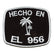Hecho En El 956 Patch Area Code Embroidered Iron On – Patch Collection