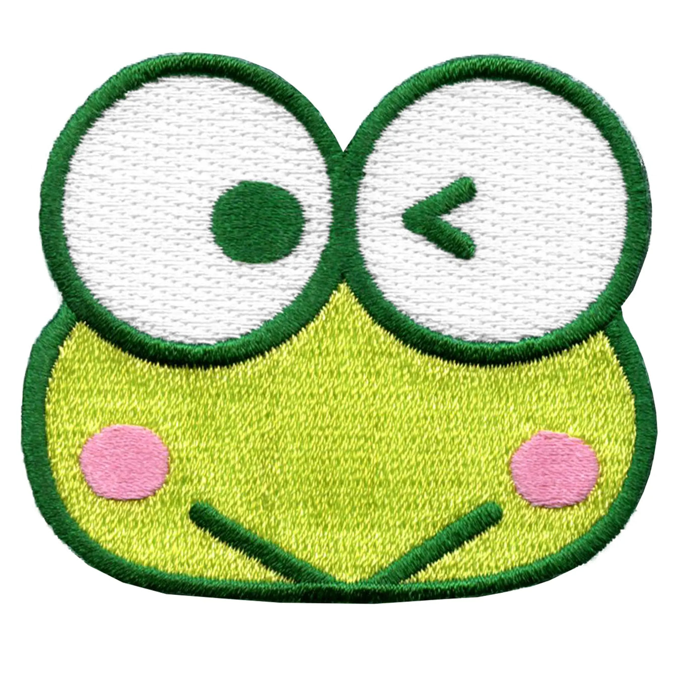 Kero Kero Keroppi Wink Patch Hello Kitty Cartoon Embroidered Iron On ...