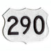 Texas Highway 290 Sign Embroidered Iron On Patch – Patch Collection