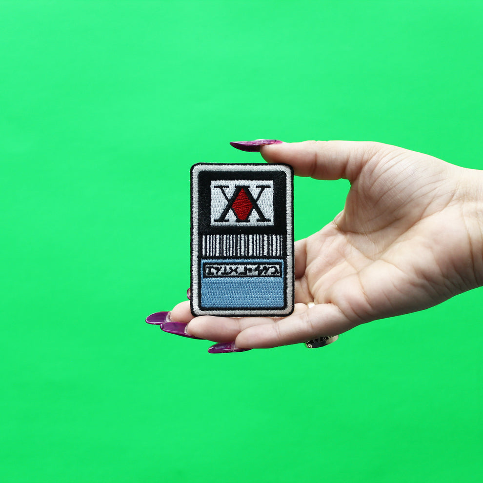 Hunter X Hunter License Patch Embroidered Iron On – Patch Collection