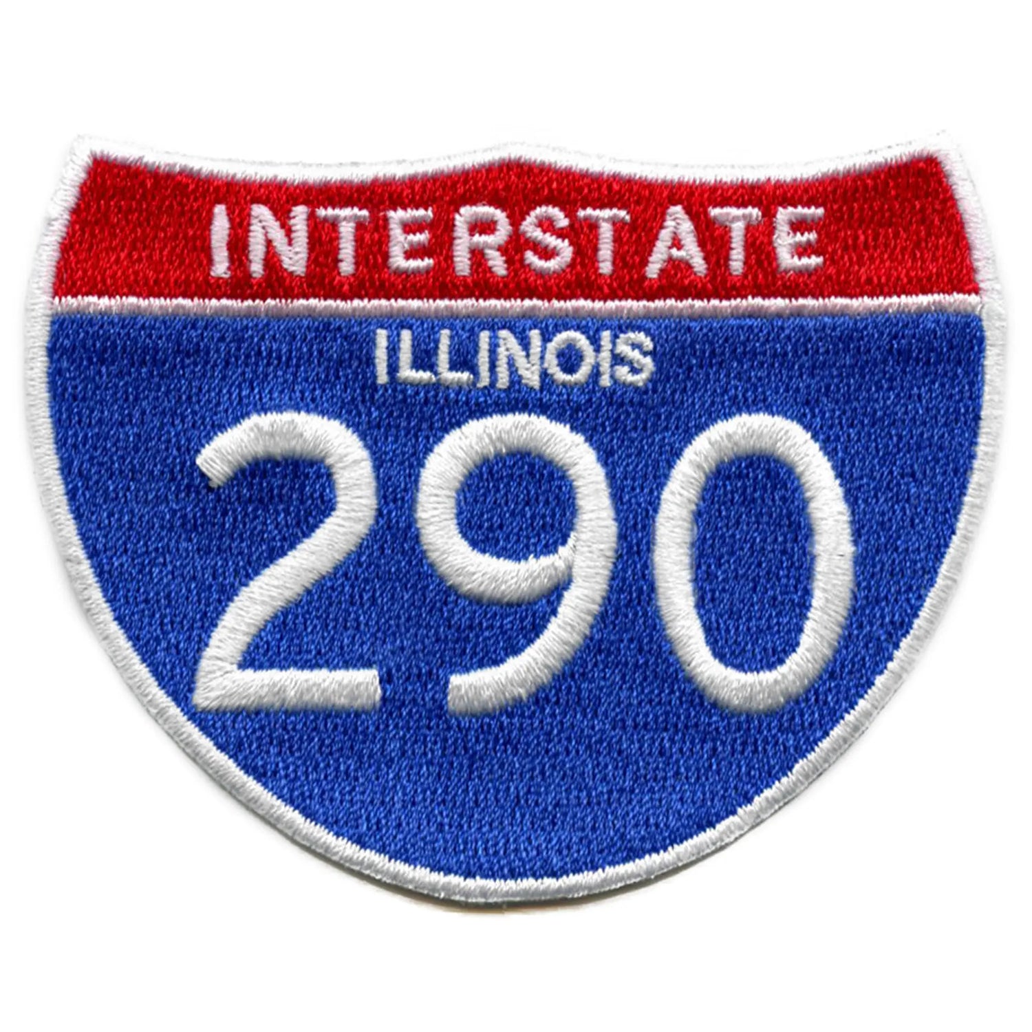 Illinois Interstate 290 Sign Patch Travel Highway Memory Embroidered ...
