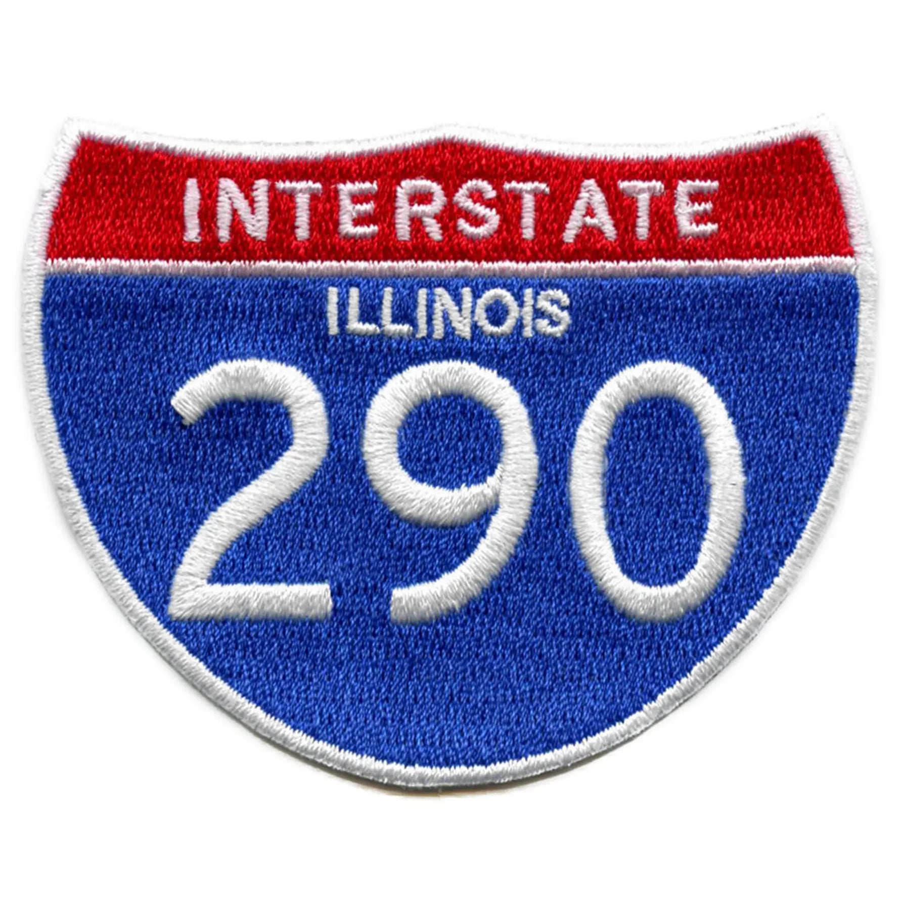 Illinois Interstate 290 Sign Patch Travel Highway Memory Embroidered ...
