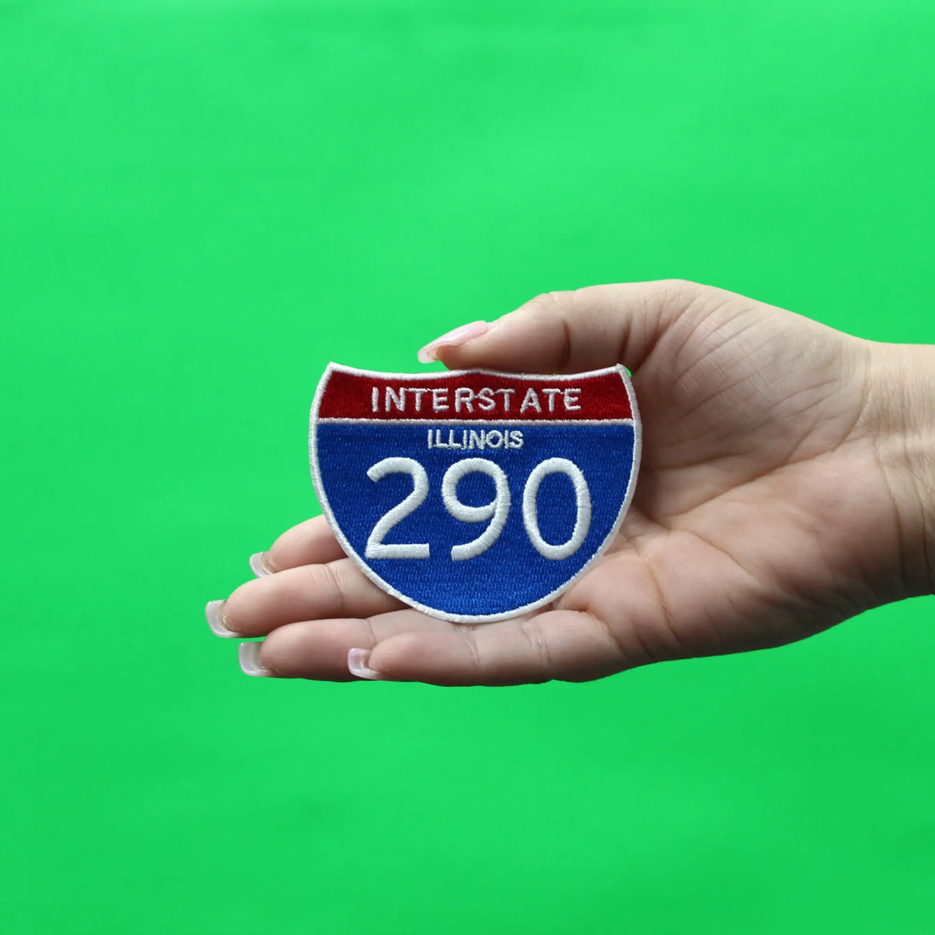Illinois Interstate 290 Sign Patch Travel Highway Memory Embroidered ...