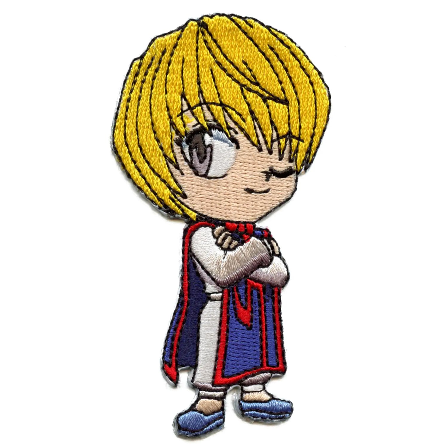 HunterXHunter Kurapika Wink Patch Crossed Arms Pose – Patch Collection