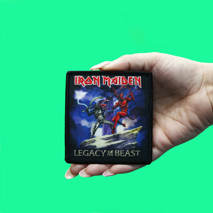 Official Iron Maiden Patch Legacy of the Beast Embroidered Iron On ...
