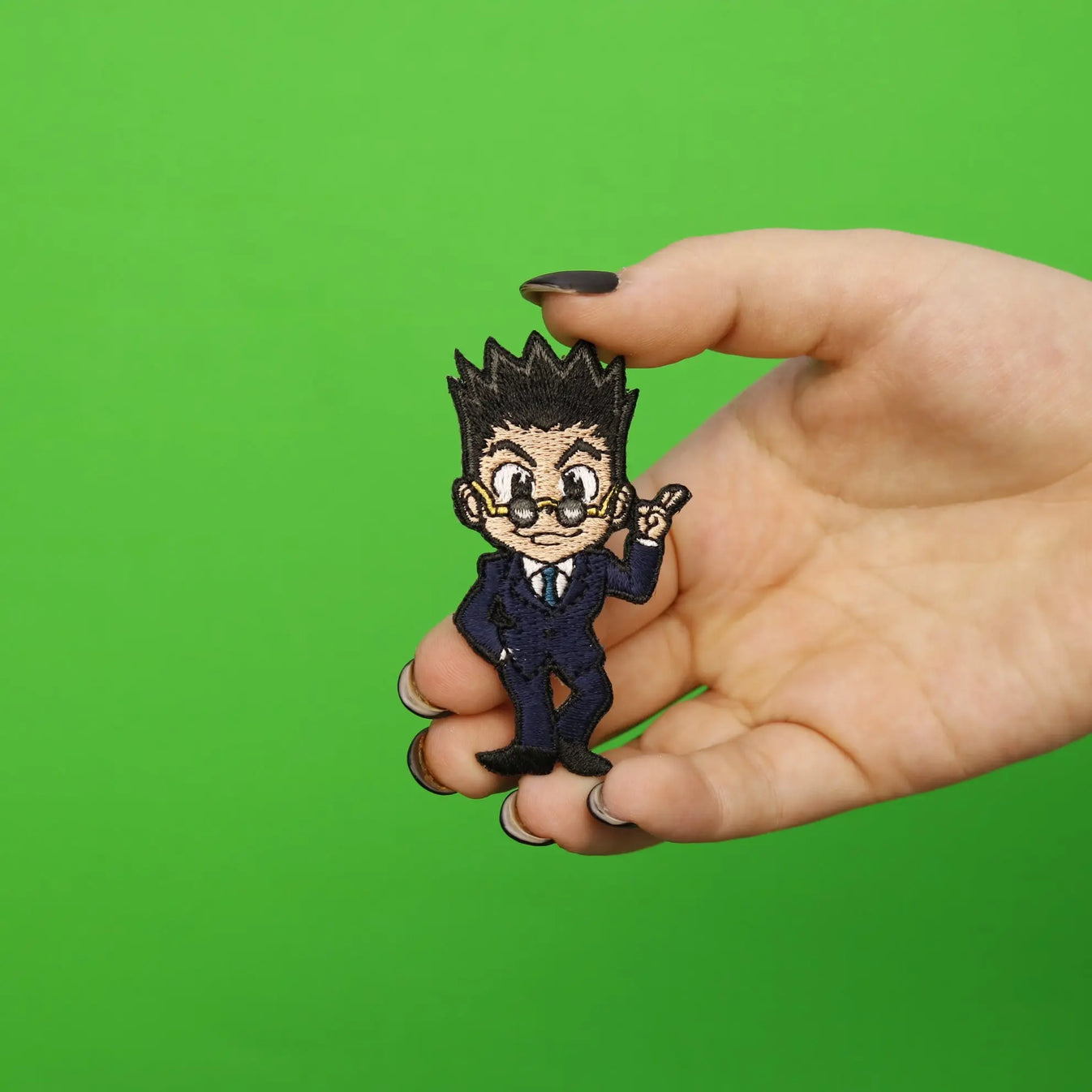 HunterXHunter Anime Leorio Full Body Embroidered Iron on Patch – Patch ...