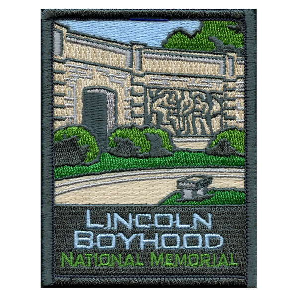 Lincoln Boyhood National Memorial Patch Indiana Frontier Travel ...