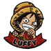 One Piece Anime Luffy Embroidered Patch – Patch Collection
