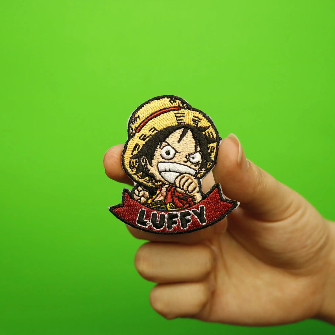 One Piece Anime Luffy Embroidered Patch – Patch Collection
