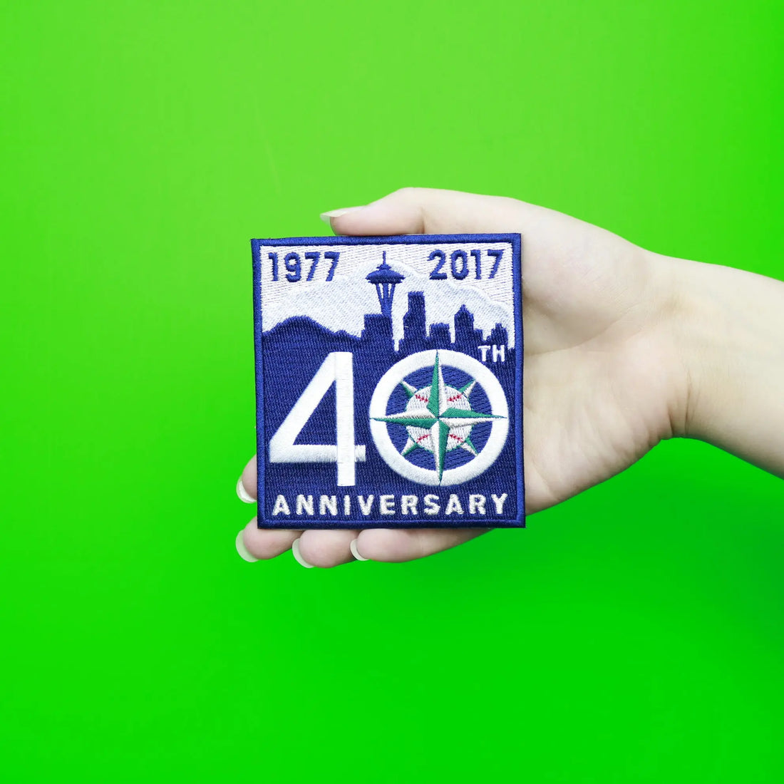 Seattle Mariners 40th Anniversary Jersey Patch – Patch Collection