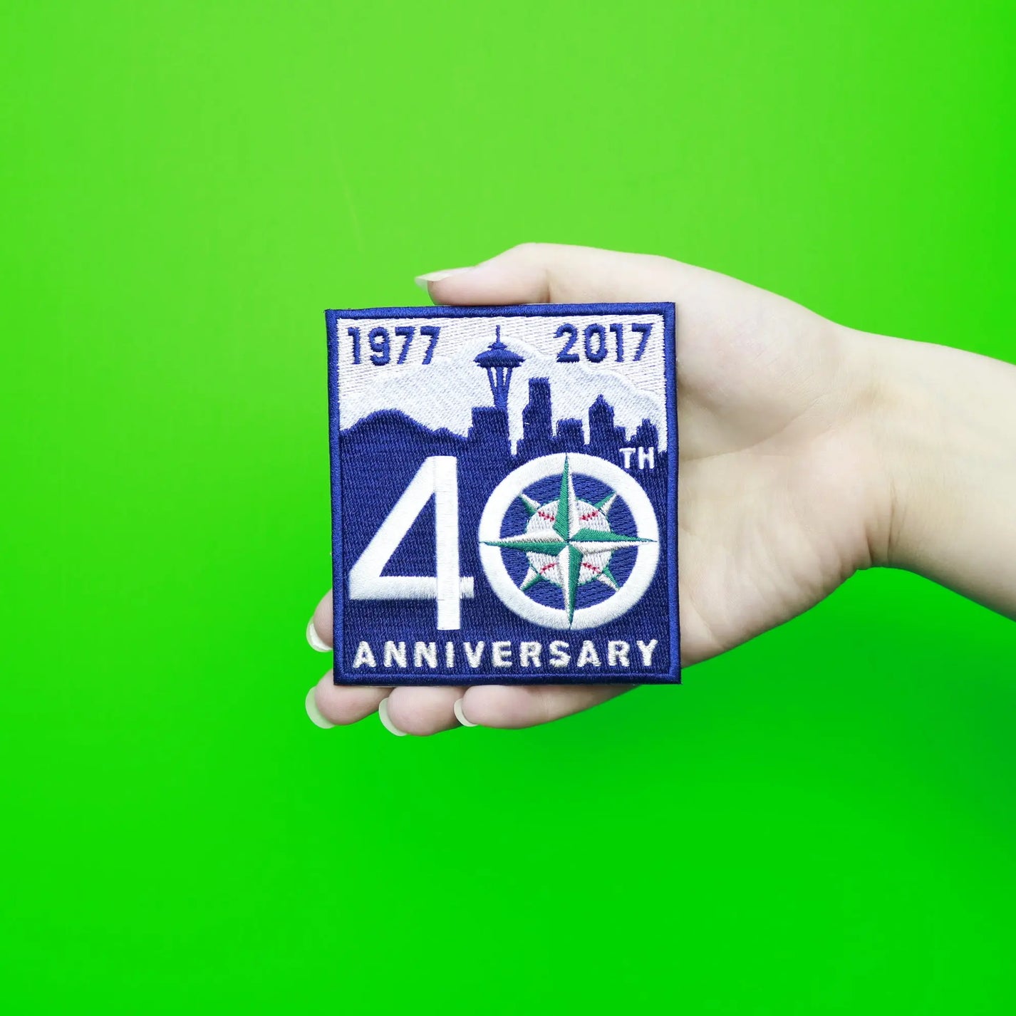 Seattle Mariners 40th Anniversary Jersey Patch – Patch Collection