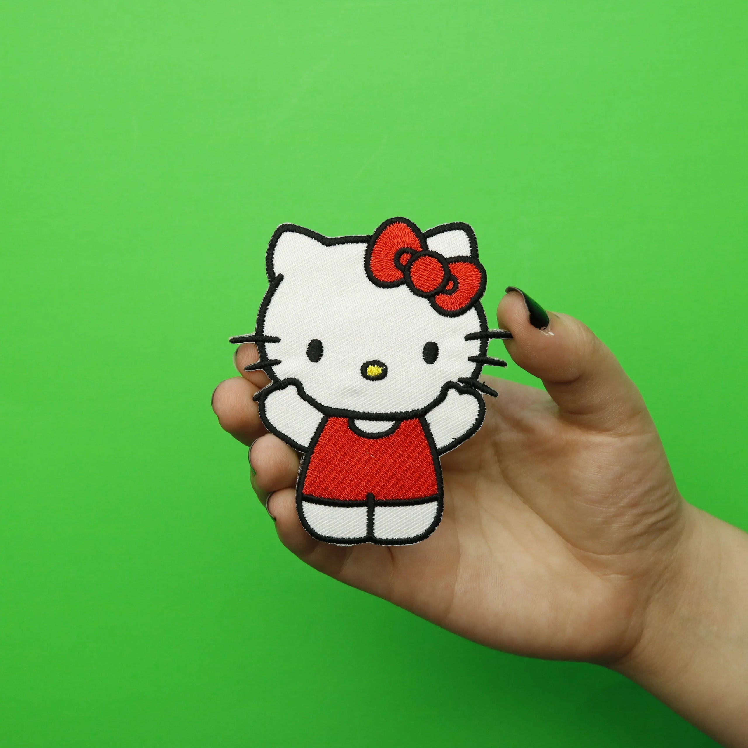 Hello Kitty In Swimsuit Iron On Embroidered Patch – Patch Collection