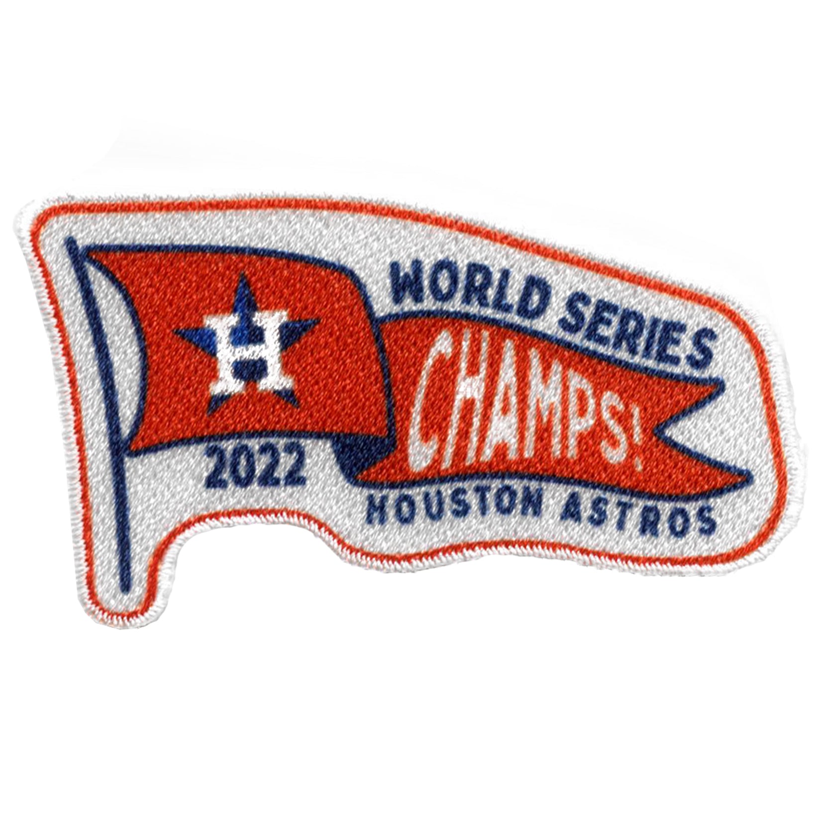 2022 MLB World Series Champions Houston Astros Waiving Flag Fan Patch ...