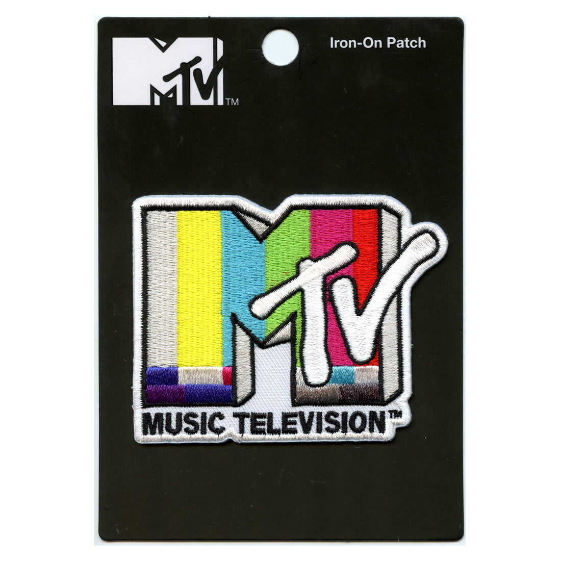 Official MTV Music Television Logo Embroidered Iron On Patch – Patch ...