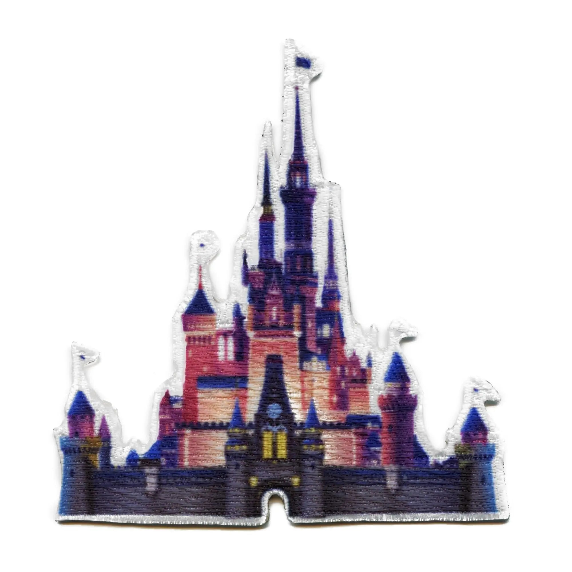 Enchanted Fairy Tale Castle Patch Magical Iconic Embroidered Iron on ...