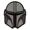 Star Wars The Mandalorian Patch Bounty Helmet Embroidered Iron On ...