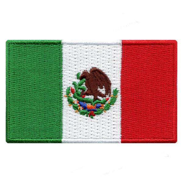 Mexico Embroidered Country Flag Patch – Patch Collection