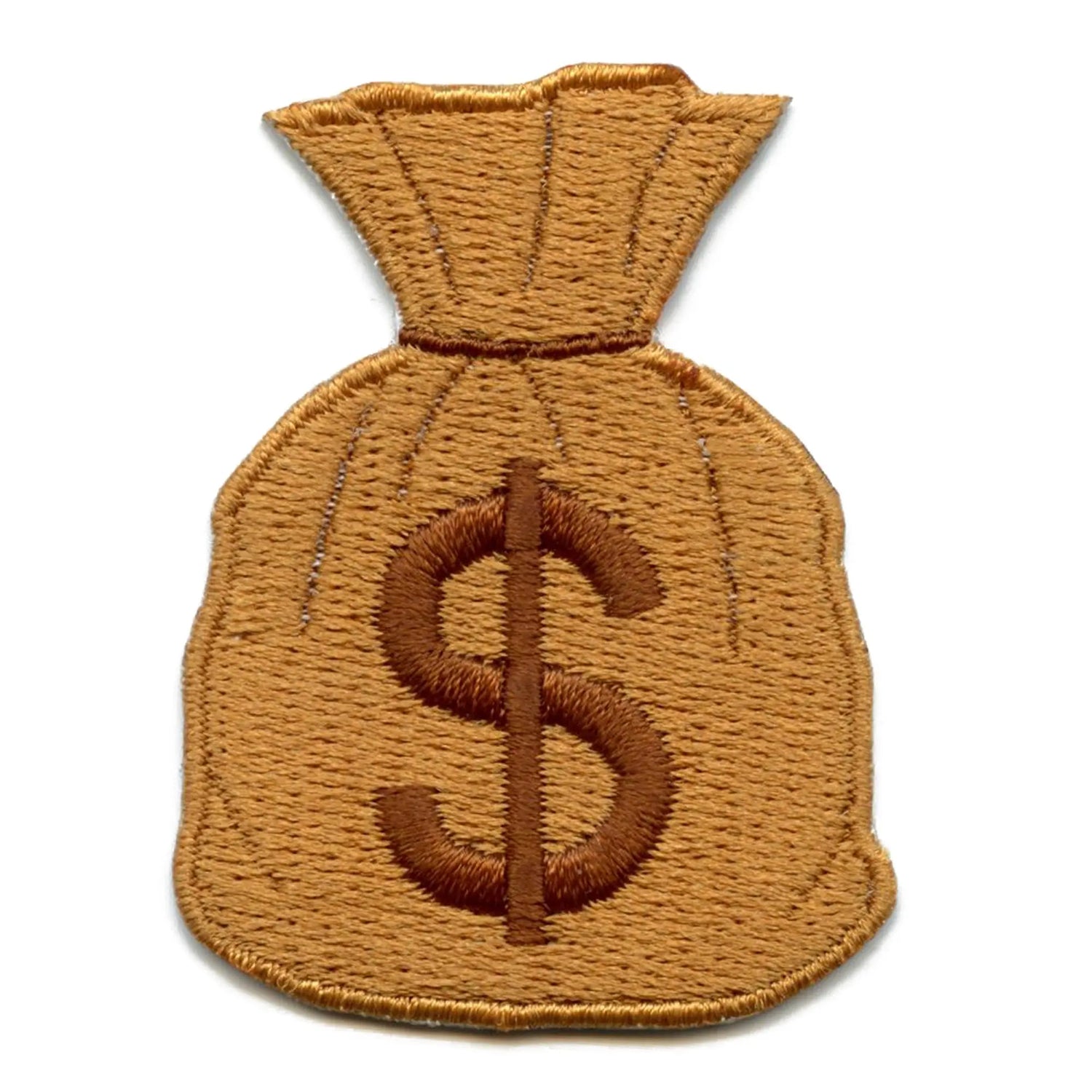 Money Bag Emoji Patch Hat Patch Embroidered Iron On - SMALL – Patch ...