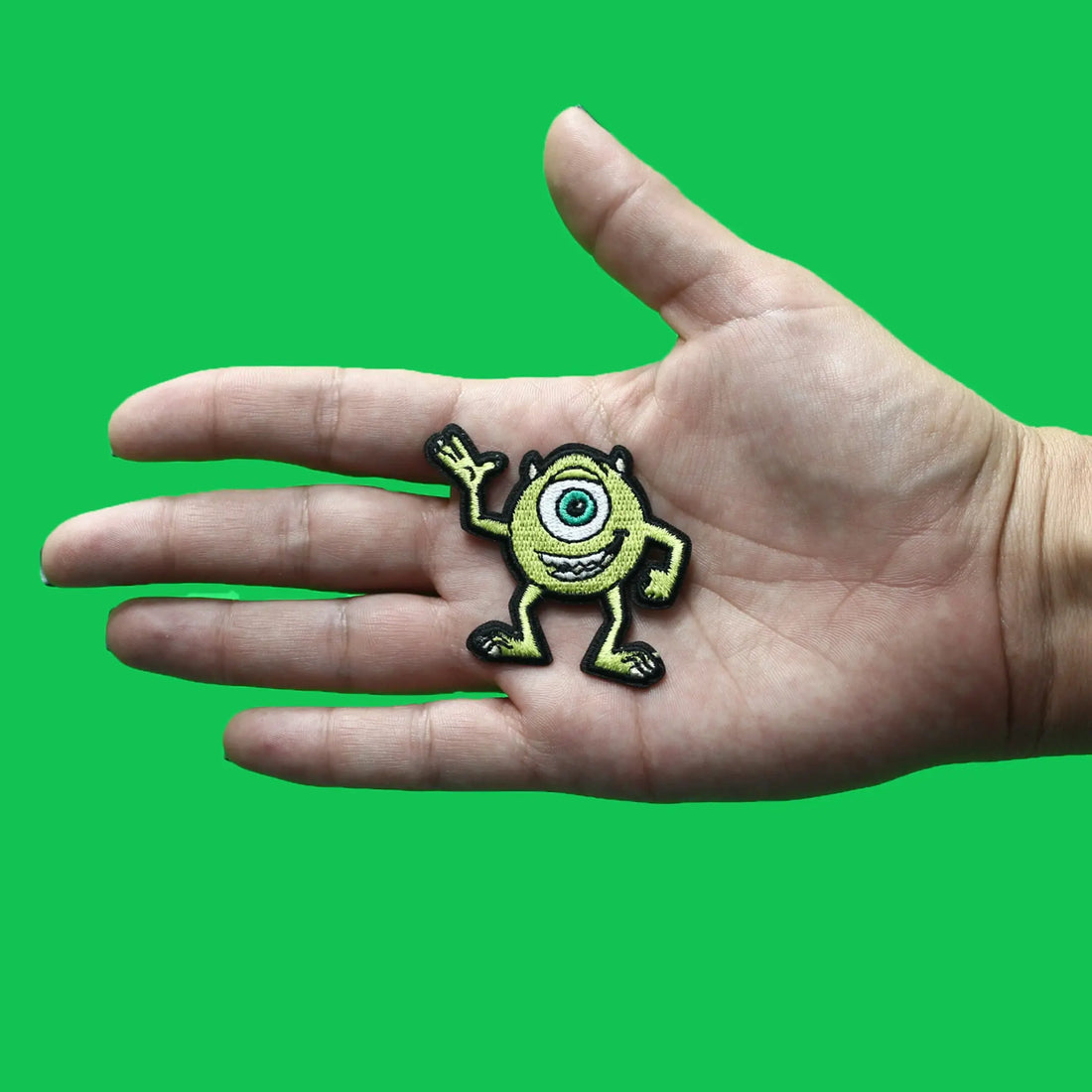 Monsters Inc Mike Wazowski Patch Disney Sully Boo Embroidered Iron on ...