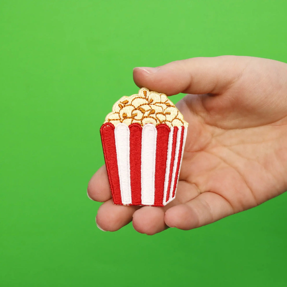 Movie Theater Popcorn Embroidered Iron On Patch – Patch Collection