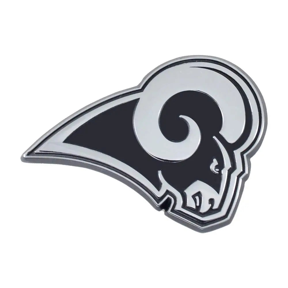 NFL All Teams Premium Chrome Plated Solid Metal Car Auto Emblems ...