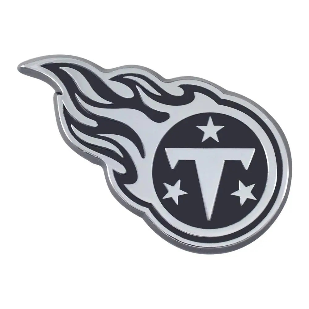 NFL All Teams Premium Chrome Plated Solid Metal Car Auto Emblems ...