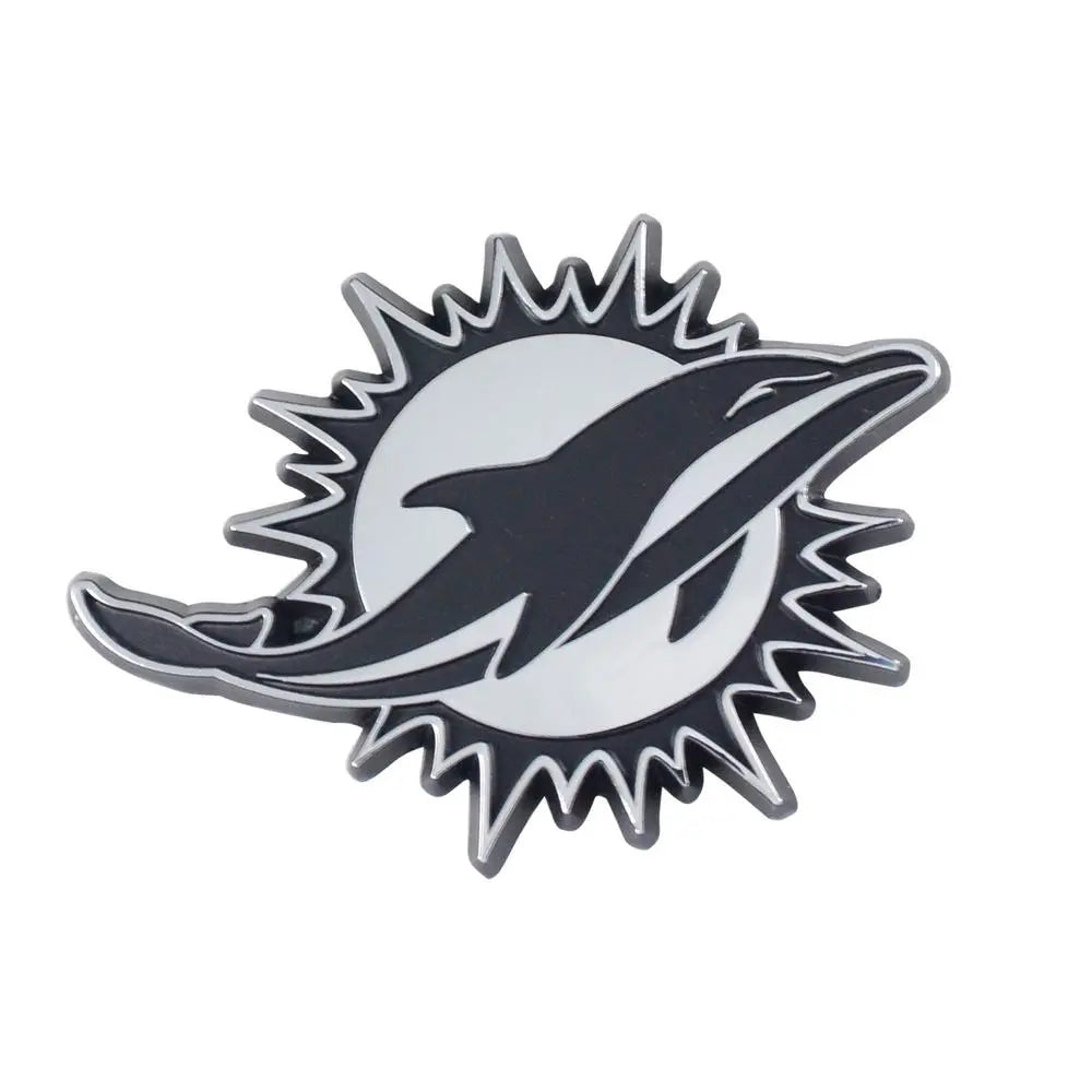NFL All Teams Premium Chrome Plated Solid Metal Car Auto Emblems ...
