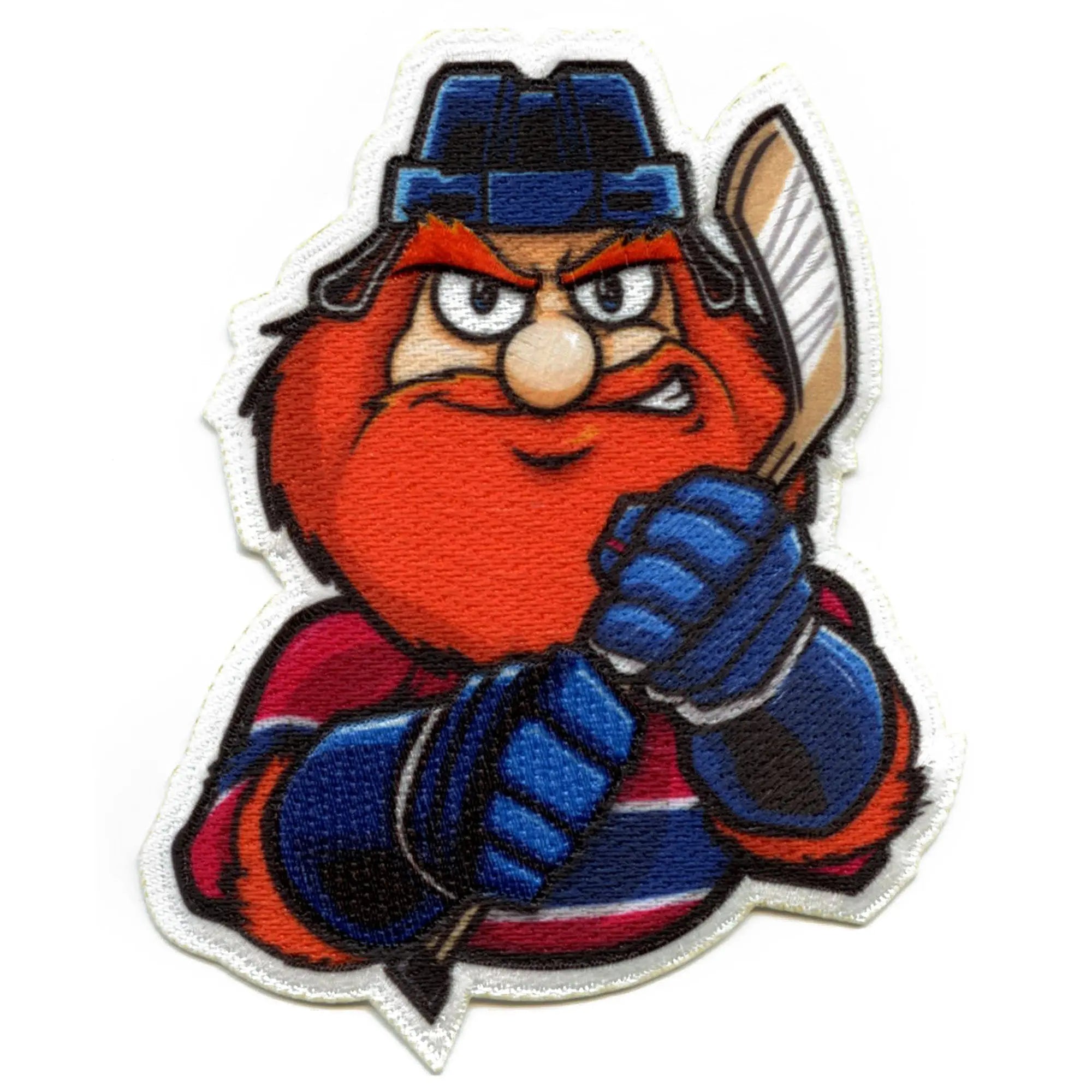 Montreal Canada French Man FotoPatch Mascot Hockey Parody Embroidered ...