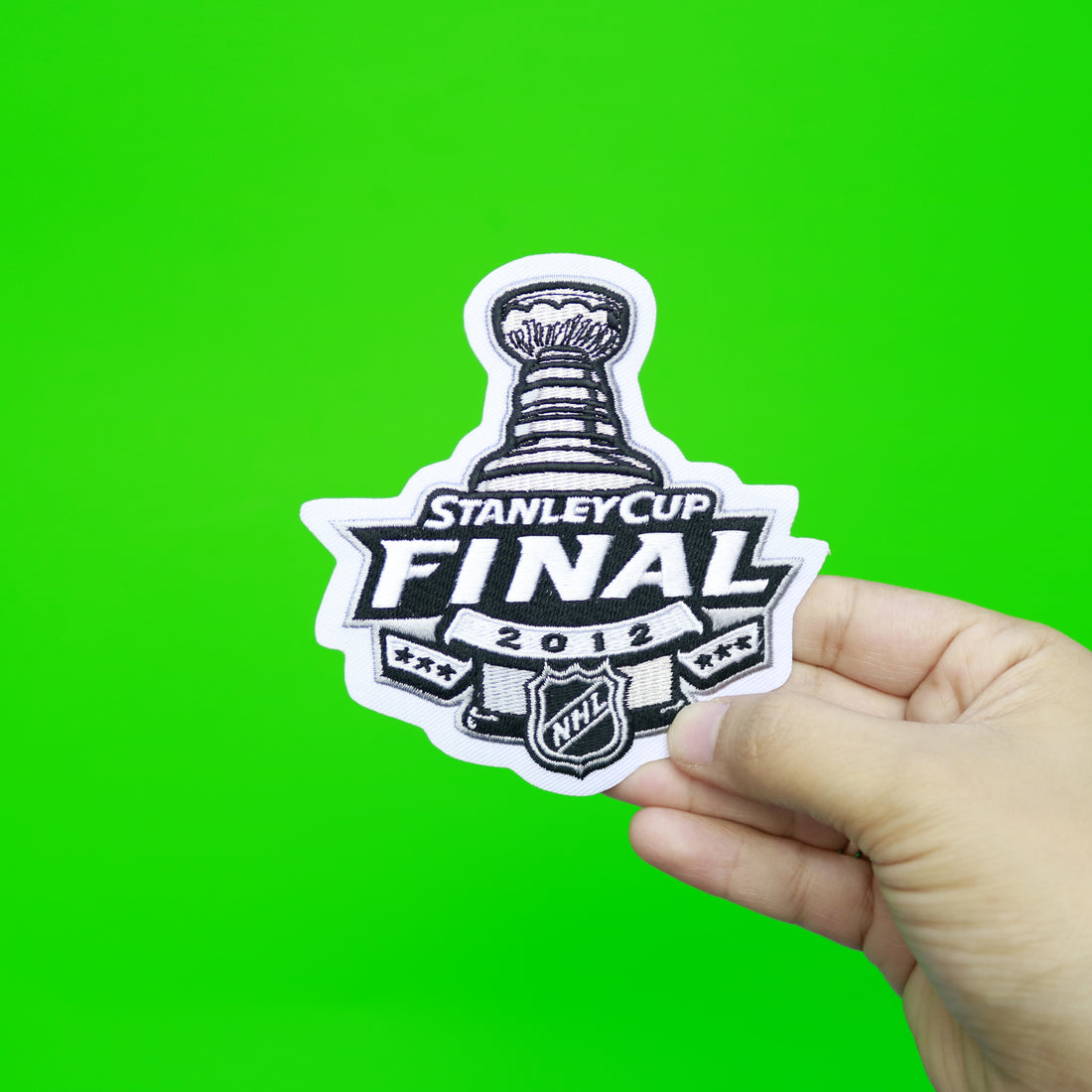 2012 NHL Stanley Cup Final Logo Jersey Patch New Jersey Devils vs. Los ...