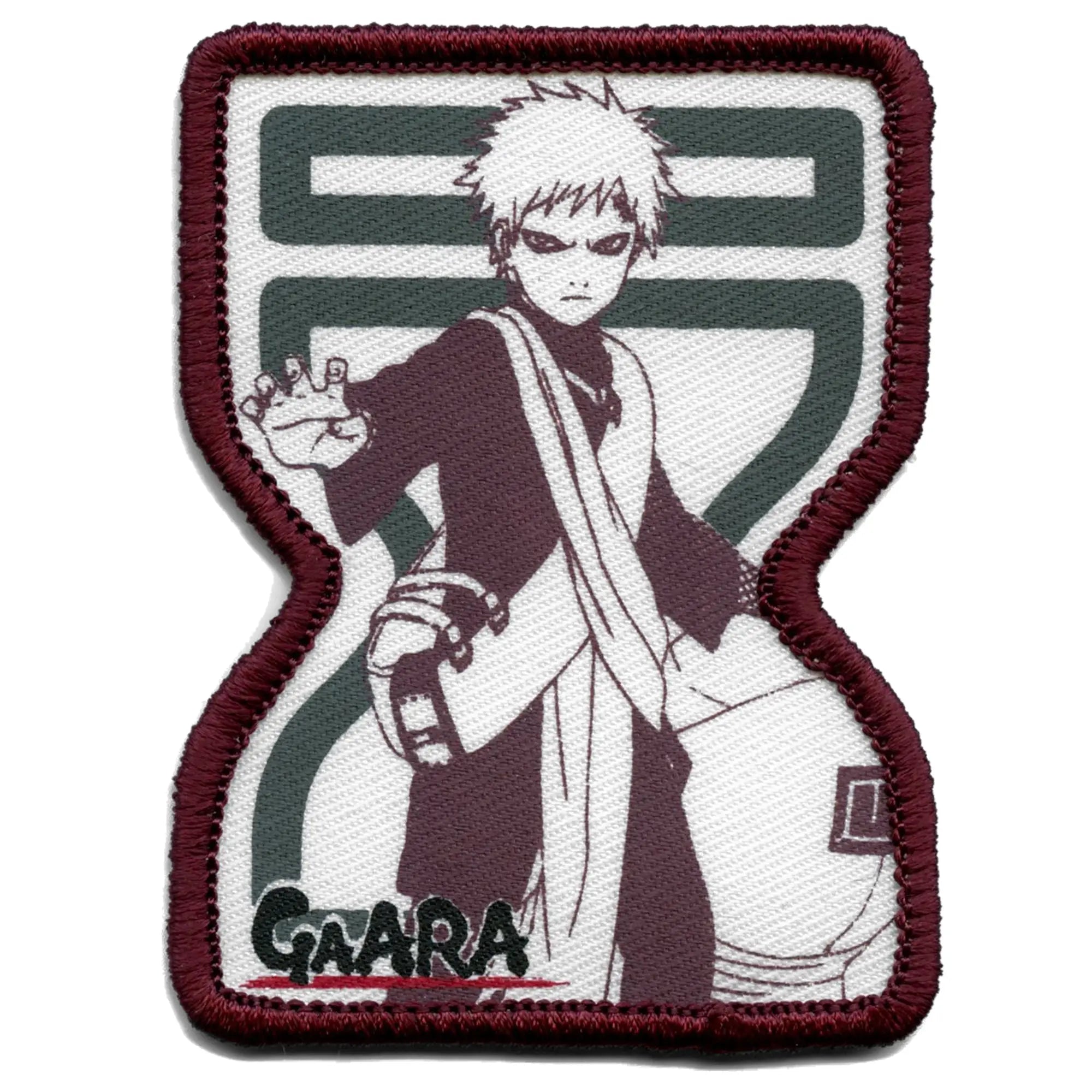 Naruto Gaara Patch Sand Village Ninja Symbol Sublimated Iron On – Patch ...