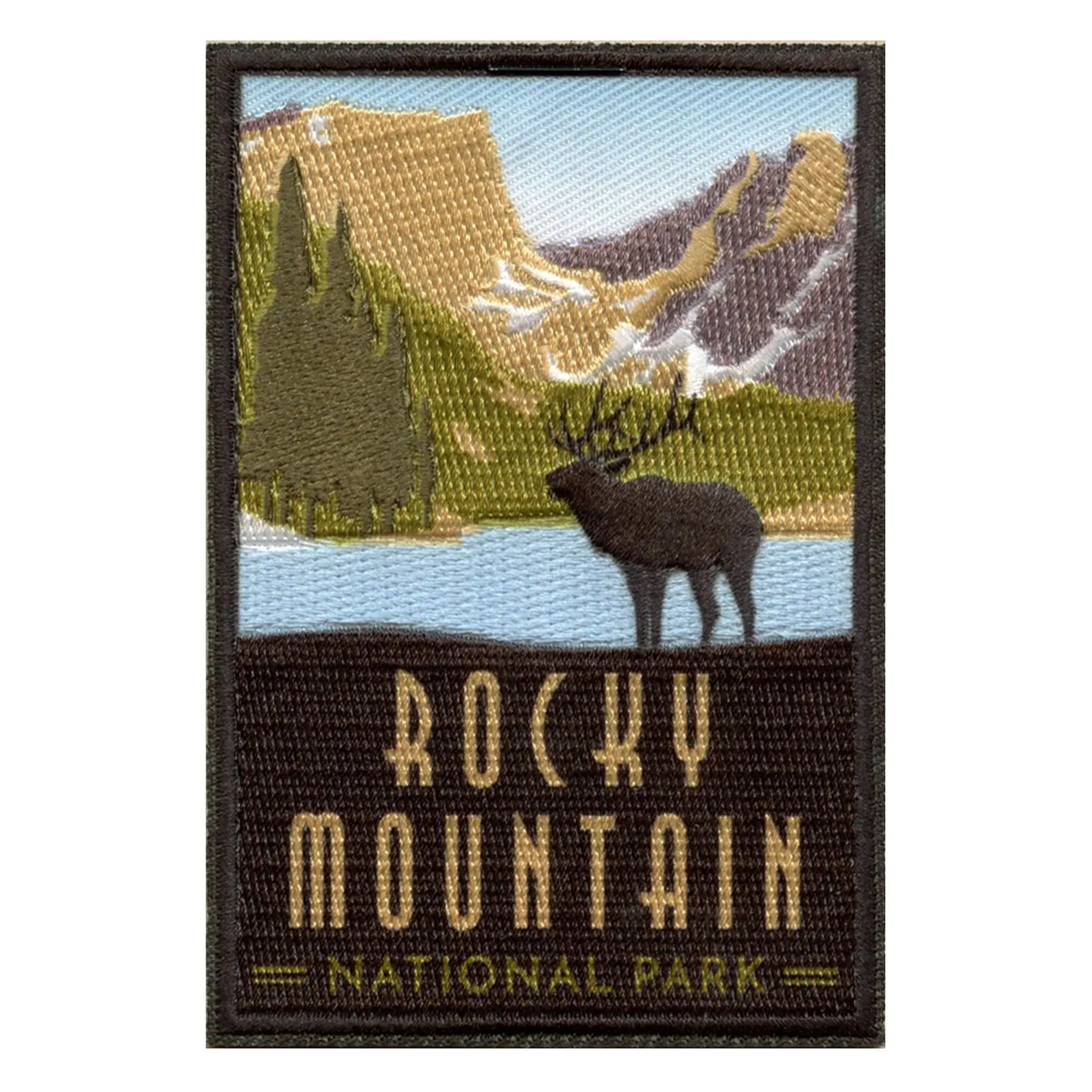 Rocky Mountain National Park Patch Colorado Forest Travel Embroidered ...