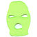 Neon Green Jackboys Ski Mask Embroidered Iron On Patch – Patch Collection