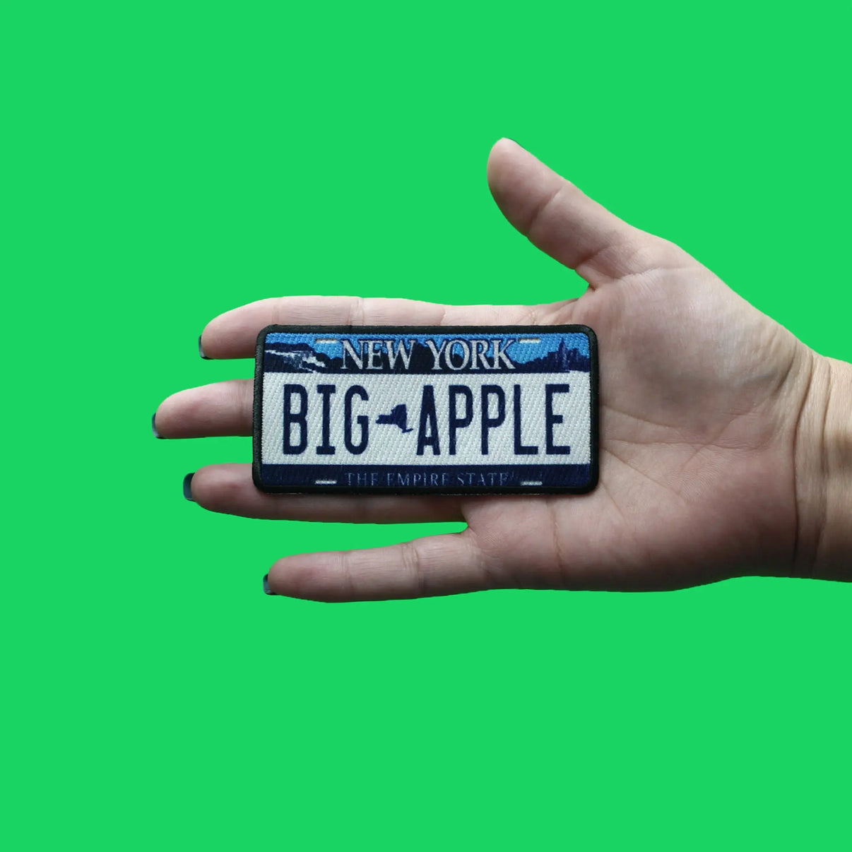 New York License Plate Patch Empire State Sublimated Iron On – Patch ...