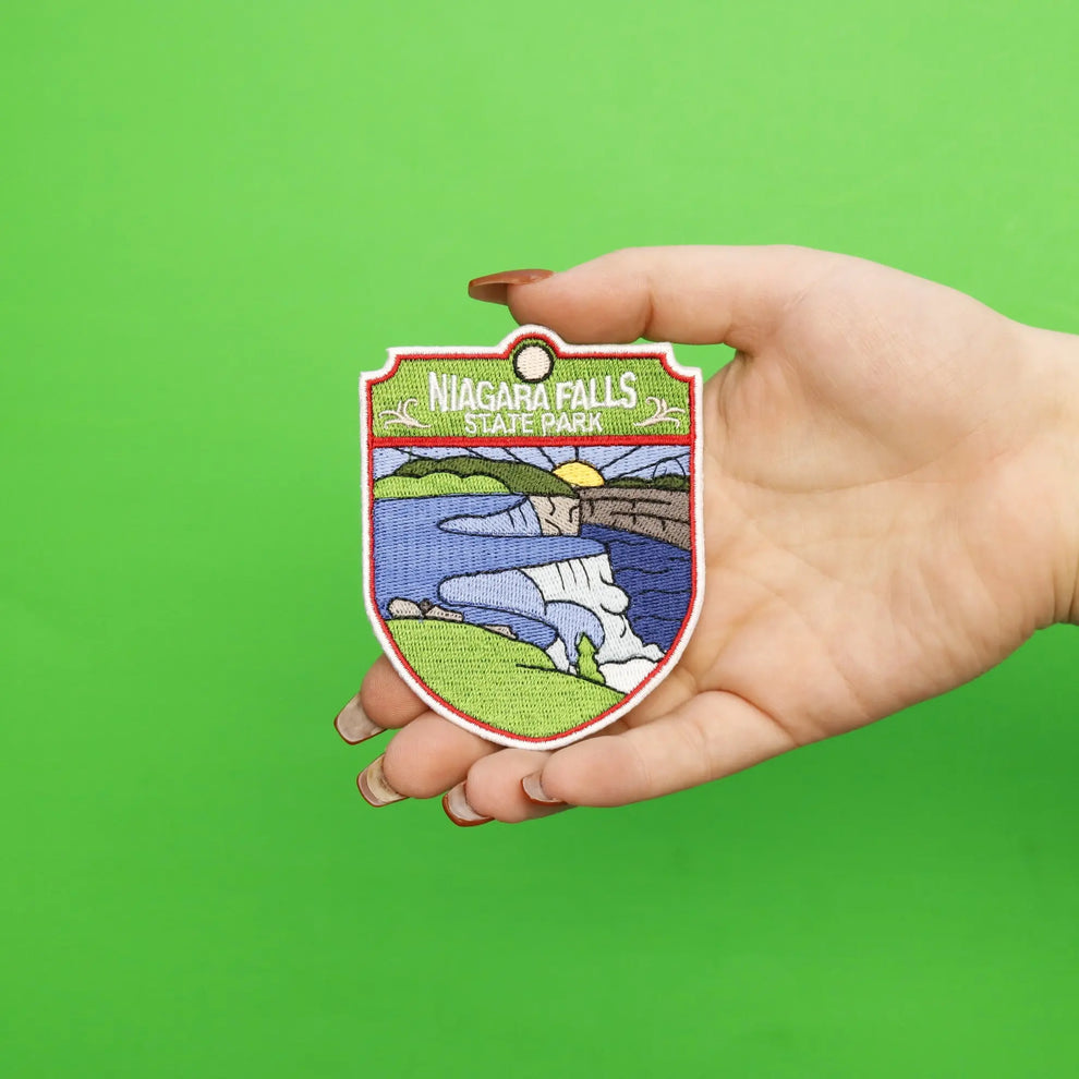 Niagara Falls National Park Travel Patch Embroidered Iron On Patch ...