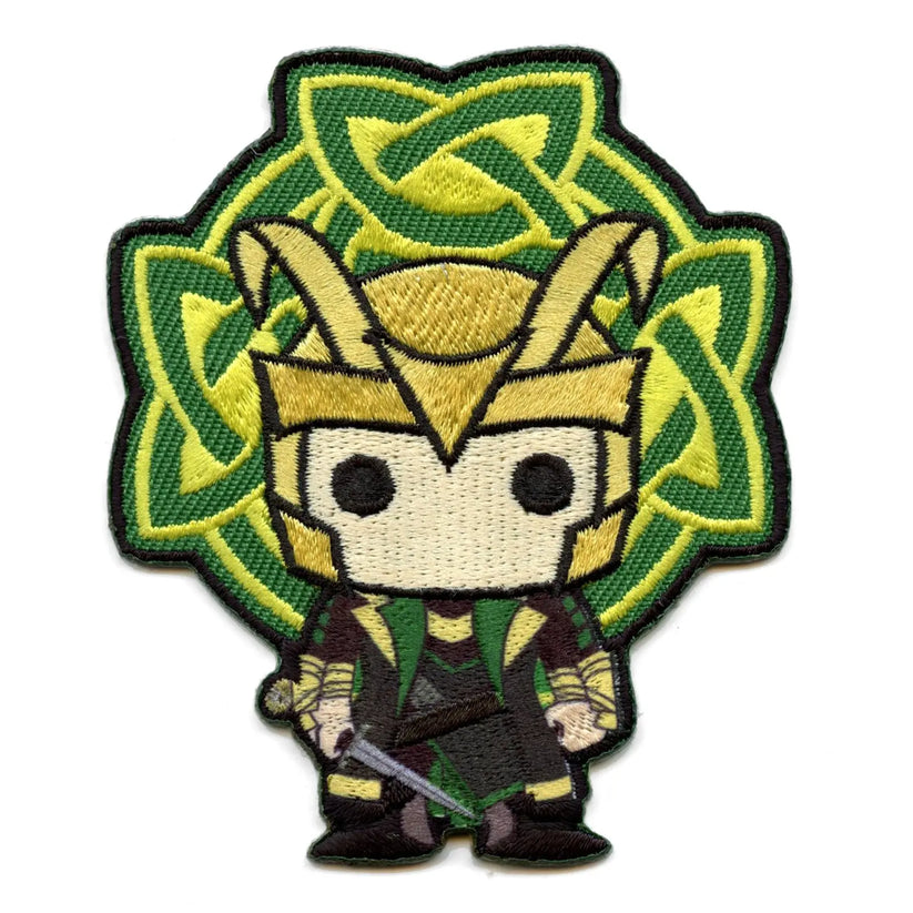 Official Marvel POP Loki Embroidered Iron On Patch – Patch Collection