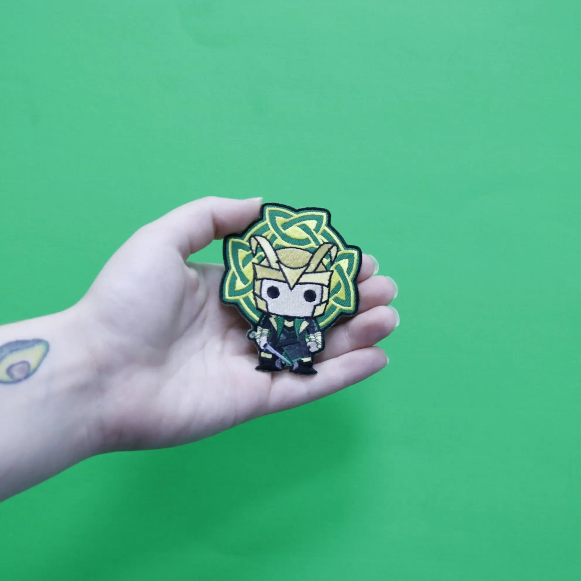 Official Marvel POP Loki Embroidered Iron On Patch – Patch Collection