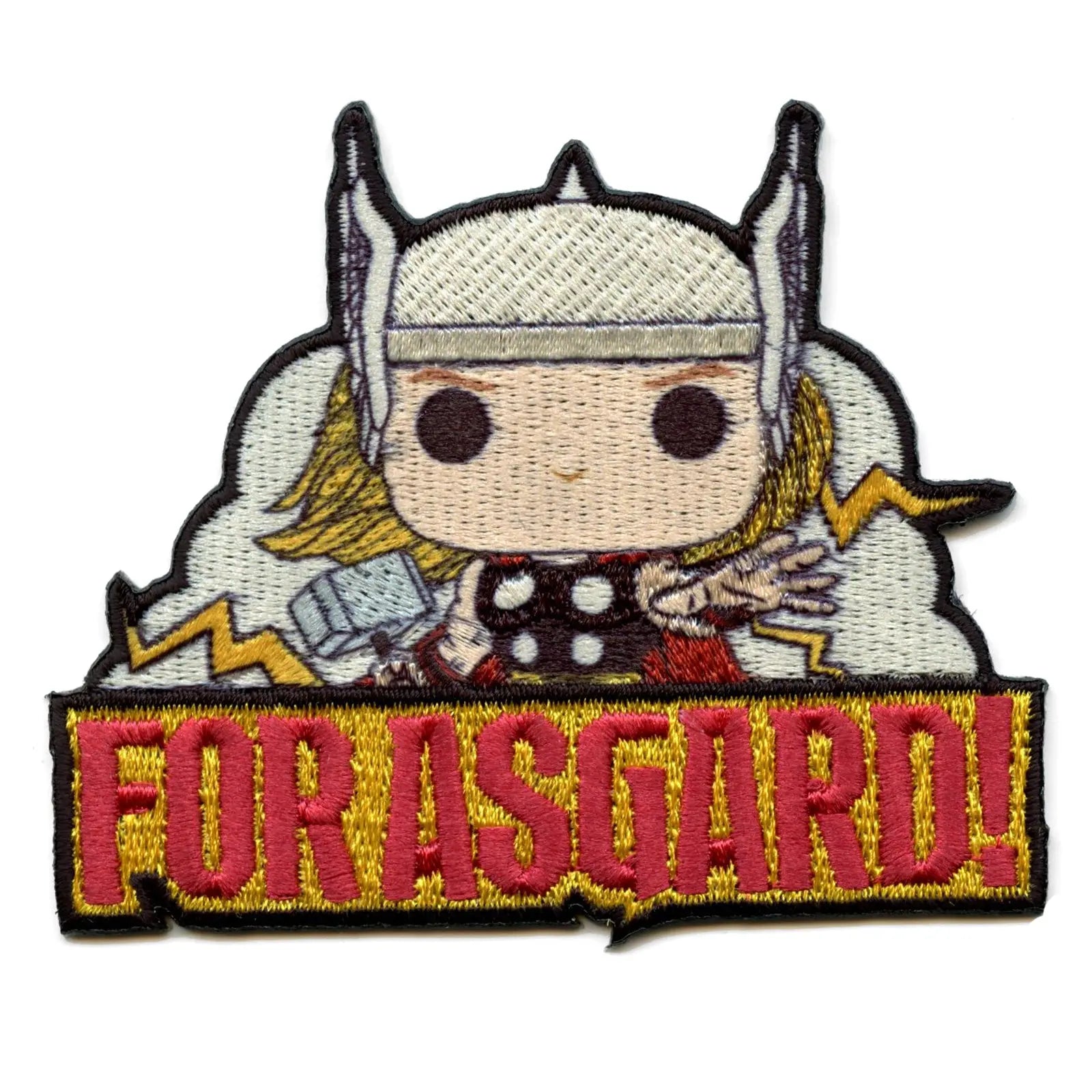 Official Marvel POP Thor Embroidered Iron On Patch – Patch Collection