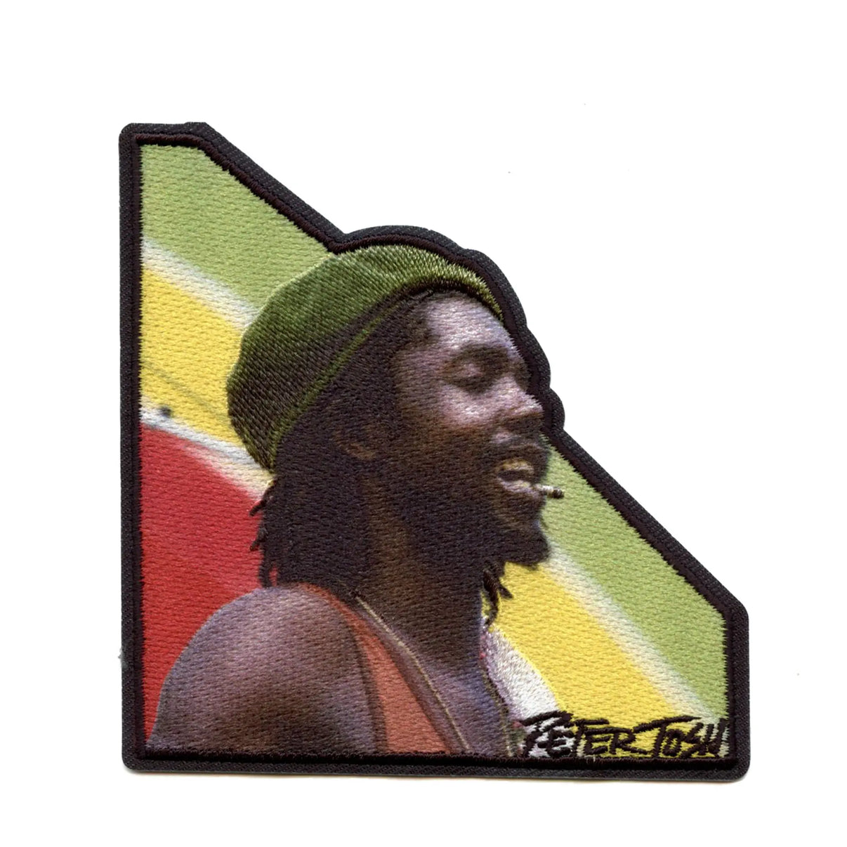 Peter Tosh Portrait Patch Jamaican Reggae Artist Embroidered Iron On ...