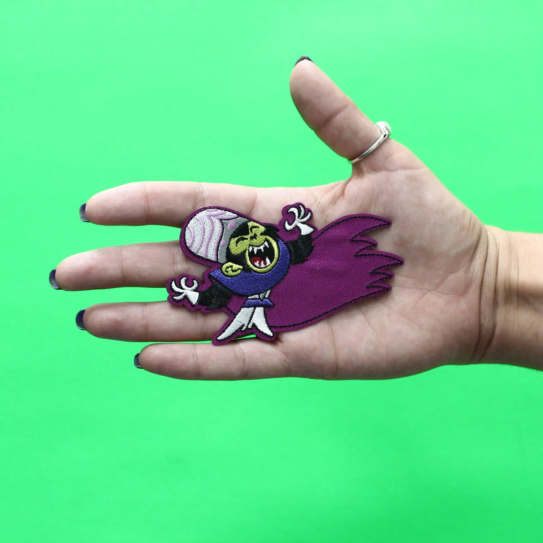 Powerpuff Girls Mojo Jojo Patch Cartoon Network Animation Embroidered ...